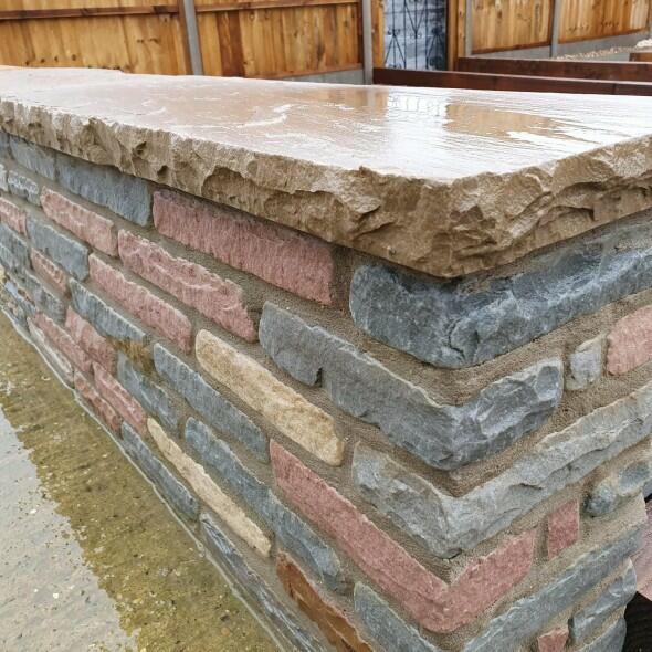 Multi Colour Coping Stones 900 x 150 x 50