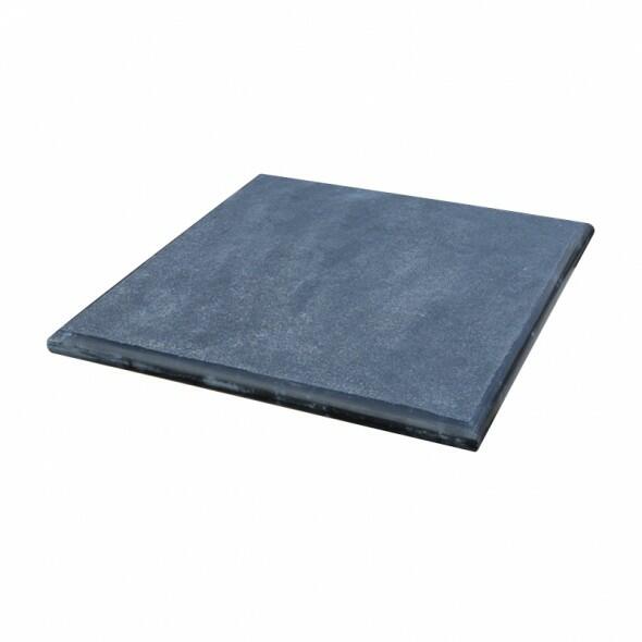 Black Limestone 4 Sided 600 x 600 Pillar Cap