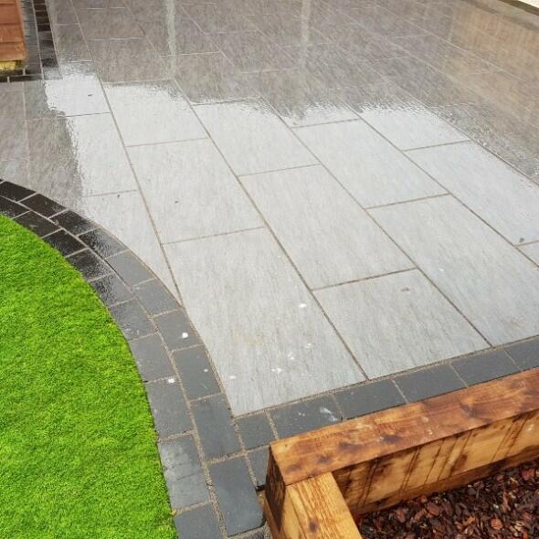 Brazilian Black Slate Setts 200 x 100