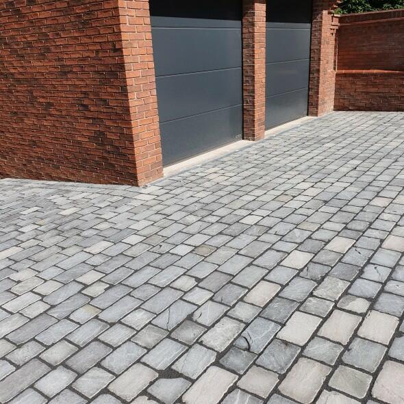 Riven Finish Block Paving