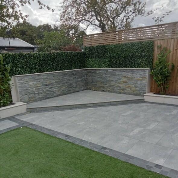 Silver Shine Slate Wall Cladding