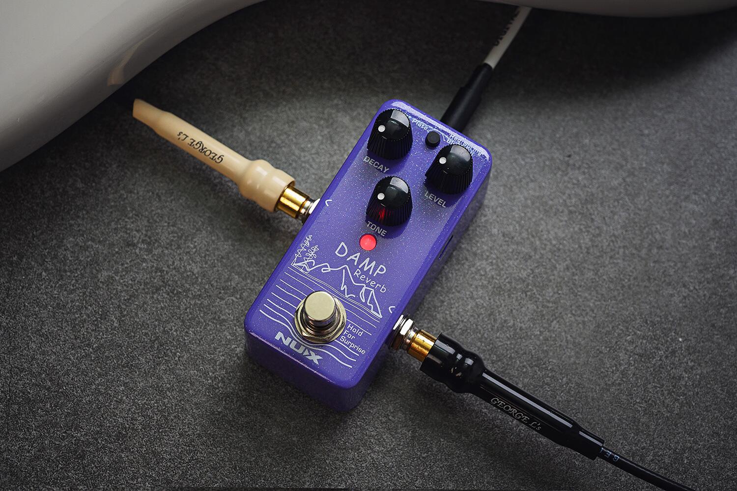 Nux Damp Digital Reverb Pedal - 173.554UK