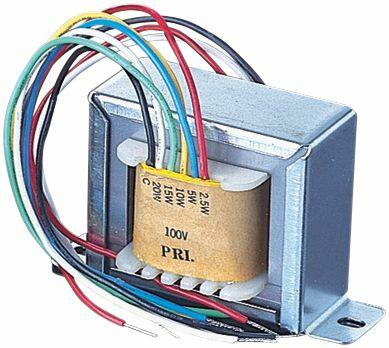 Eagle 100V Line Transformer With 2.5, 5, 10W Tapings, P634T