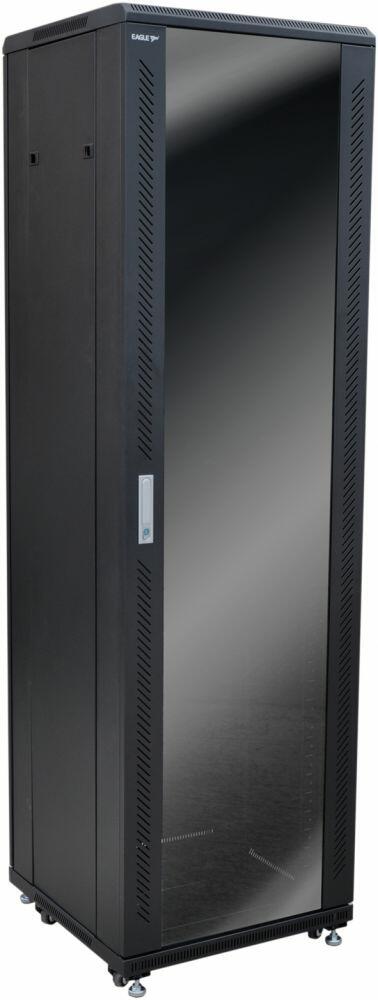Eagle 42U Network/Data Rack Cabinet with Glass Door, P703