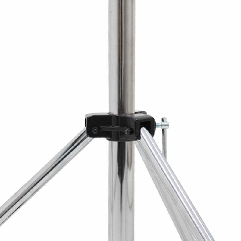 Equinox Chrome 3 Section Lighting Stand