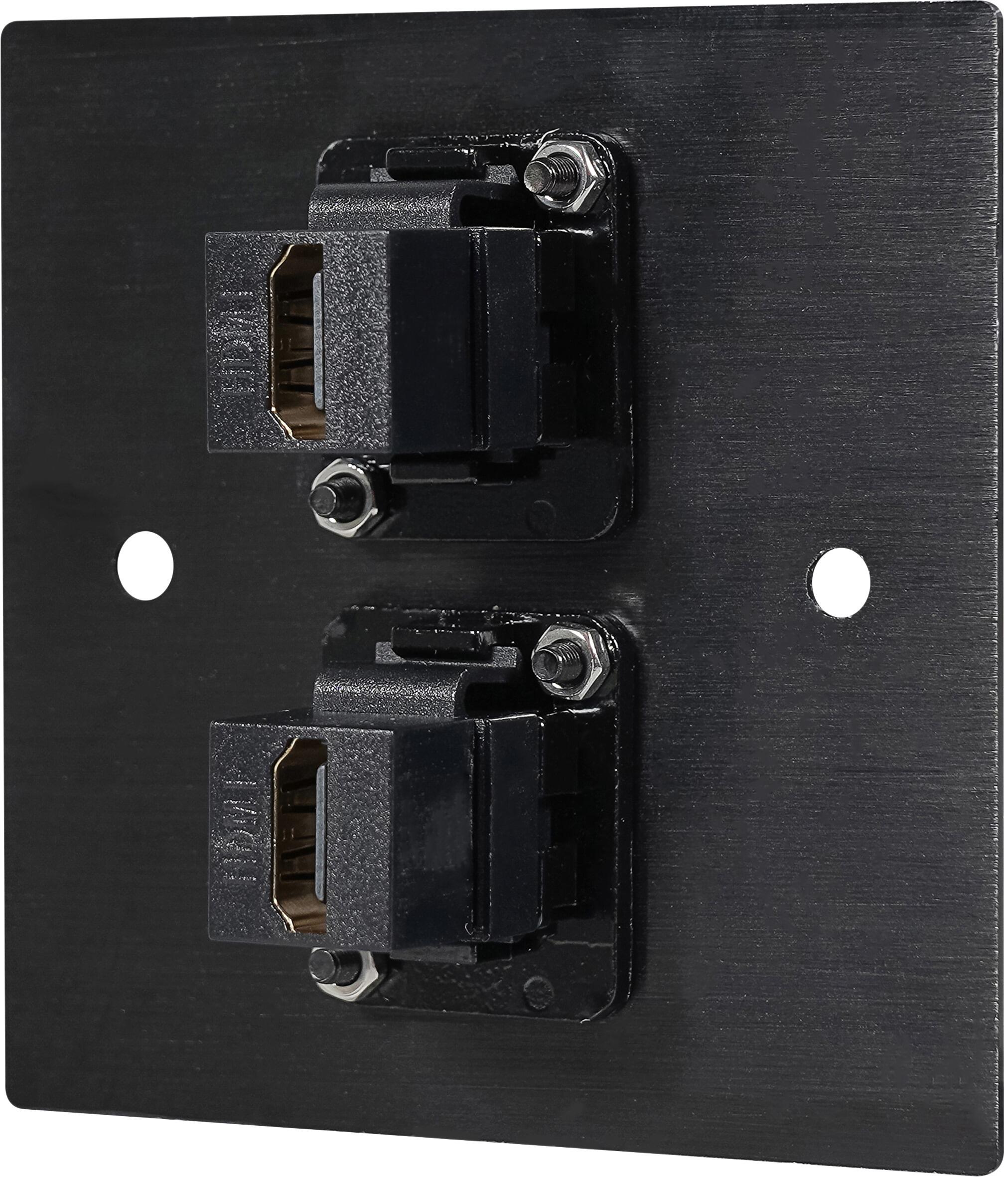 Eagle 2 x HDMI Feedthrough Wall Plate, F267VU