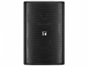 TOA F-1000B Wide Dispersion Cabinet Speaker, 30W, Black