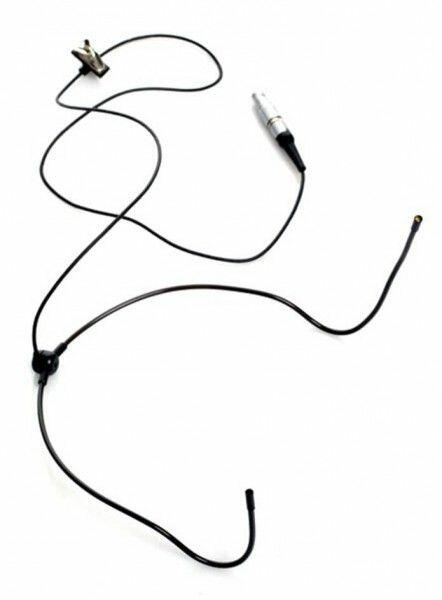 Trantec MIC-TS22-B-R HM-22 Headset, light & discreet theatre-type, black