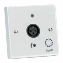 SigNET APXL Outreach Input Plate with 3-Pin XLR Female Line Level