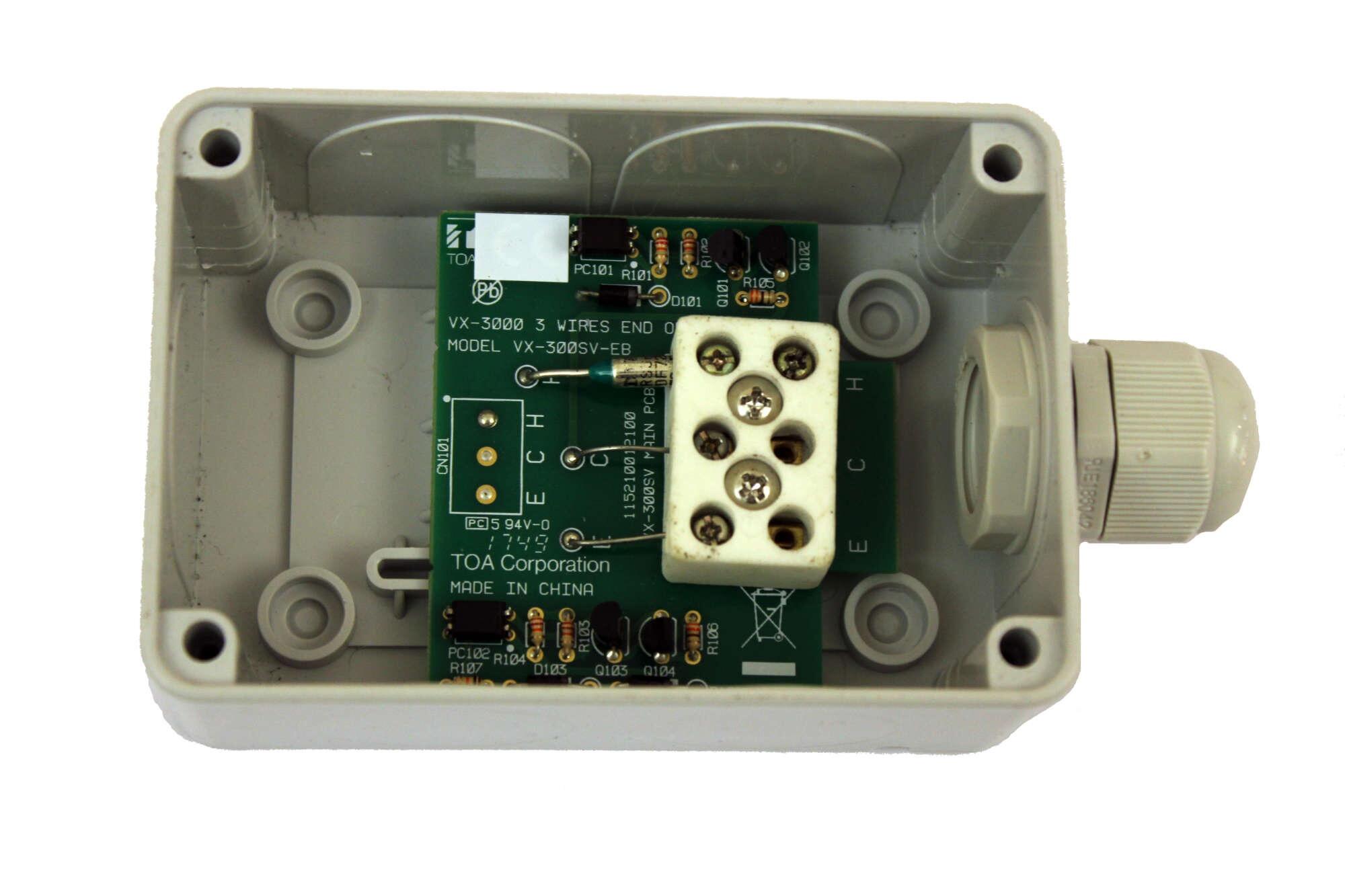 TOA VX-300SV-EB VX-3000 Series EOL Module for VX-3008, VX-3016, & VX ...