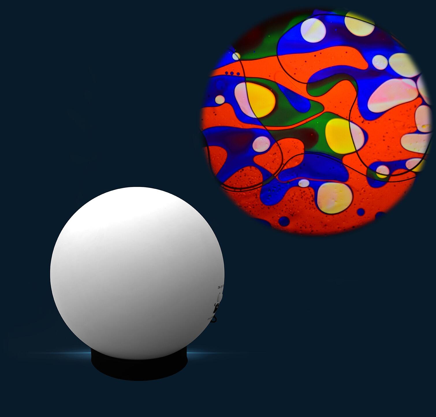 Optikinetics FG7038E, 6 Inch Liquid Effect Wheel - Rainbow Dream