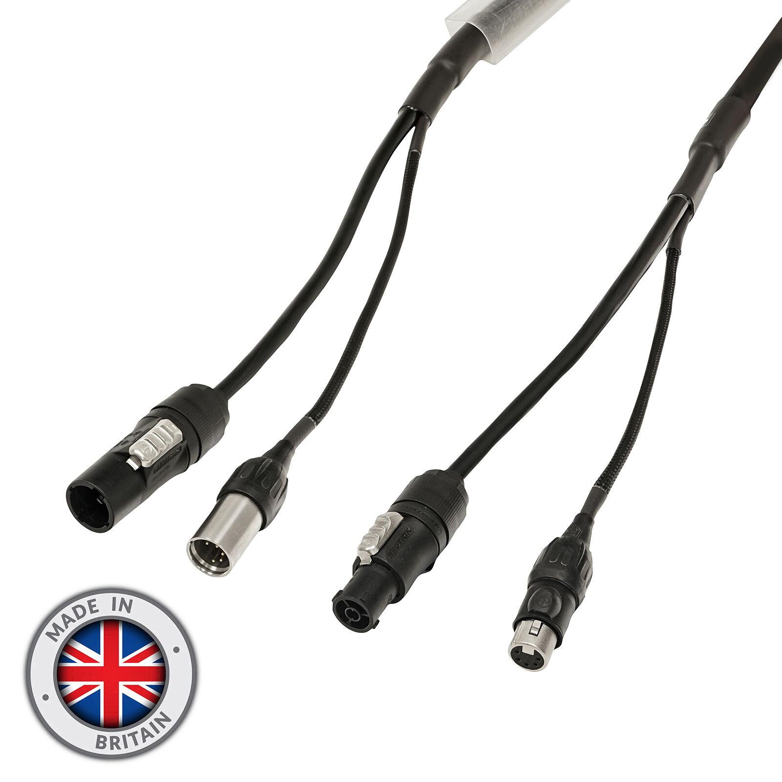 Elumen8 5m Combi 2.5mm Neutrik powerCON TRUE1 / 5-Pin IP65 DMX Cable