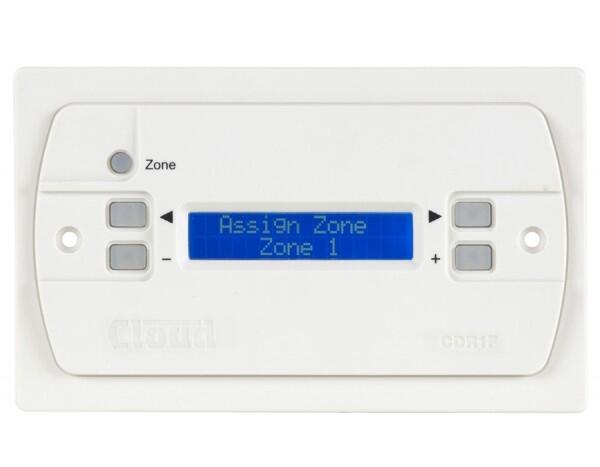 Cloud CDR1F White DCM1 Flush Source/Level Rem (for 2-Gang Box)