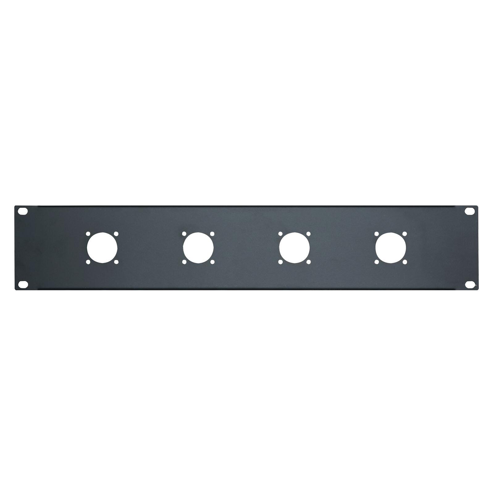 Penn Elcom 2U 19'' Punched Rack Panel - 4 G Type (R1204/2UK)