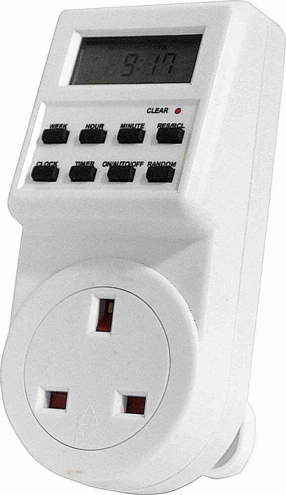 Eagle Plug-In Programmable Digital Timer, E304DA