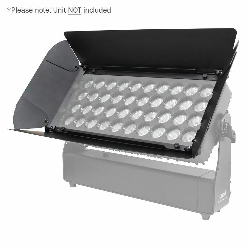 LEDJ Spectra QX40 Pixel Exterior Fixture Barn Door, LEDJ296B