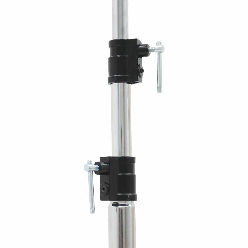 Equinox Chrome 3 Section Lighting Stand