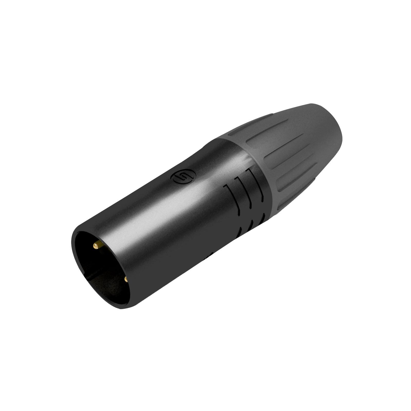 Seetronic 5-Pin Male XLR IP65 Black SCWM5-B