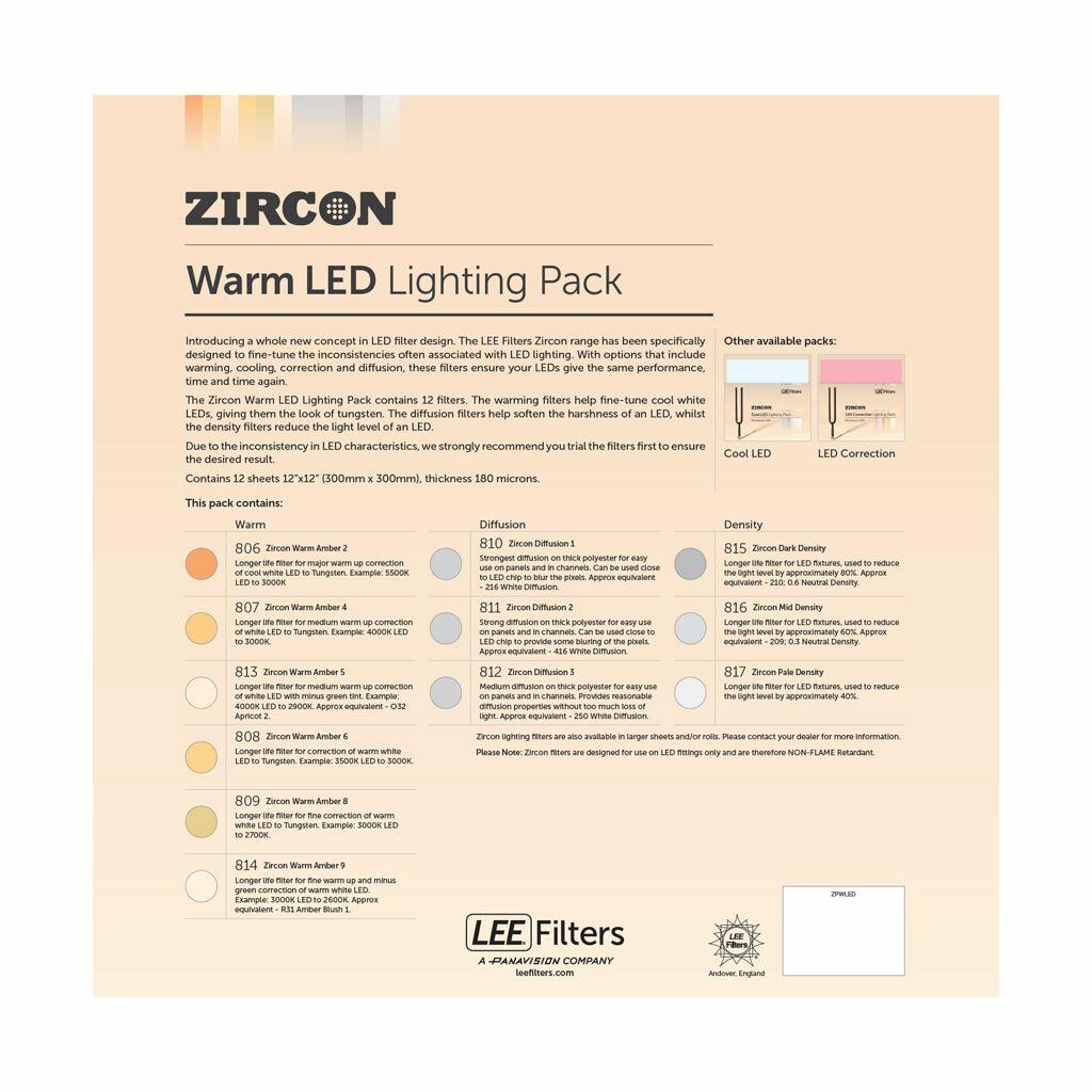 LEE Filter Warm LED Lighting Pack