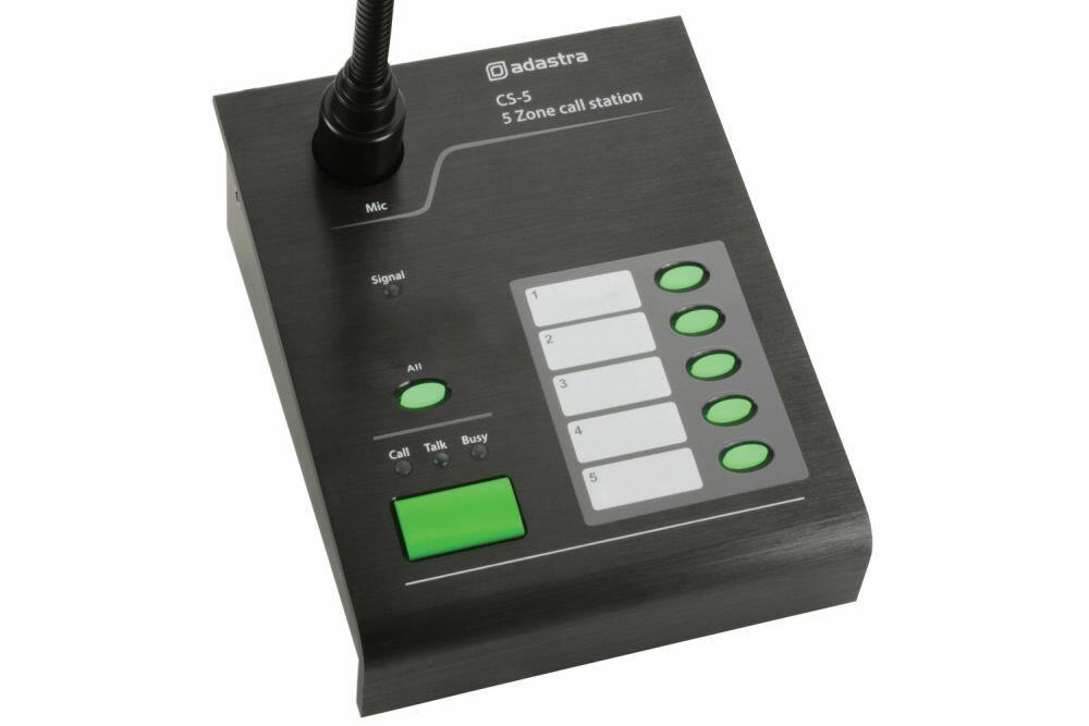 Adastra CS-5 CS-5 Call Station for RZ45 Matrix - 953.049UK