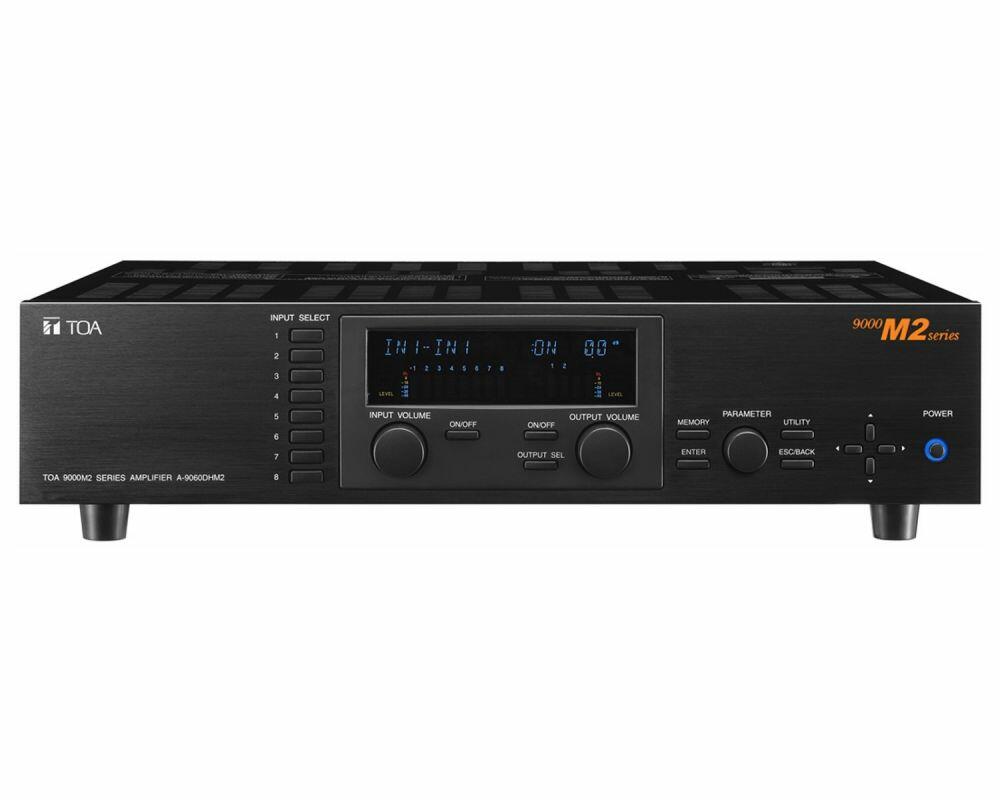 TOA M-9000M2 Digital Modular Matrix Mixer, 8 in / 8 out, with DSP and Remote Panels