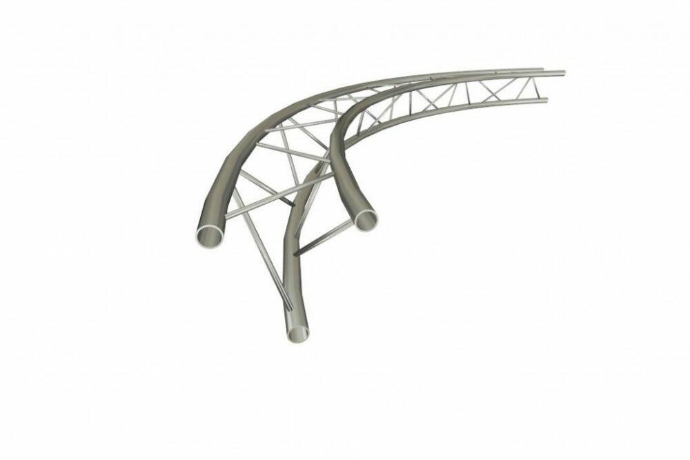Trilite 2TRC2000 Triangular Curve Truss Section, 2m