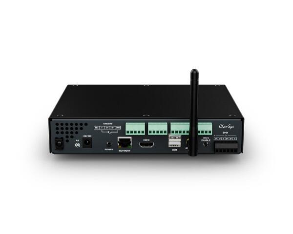 Chamsys Quick Q DIN, 4-Universe WiFi + 4 x 10 Sene Port DIN Rail Mount