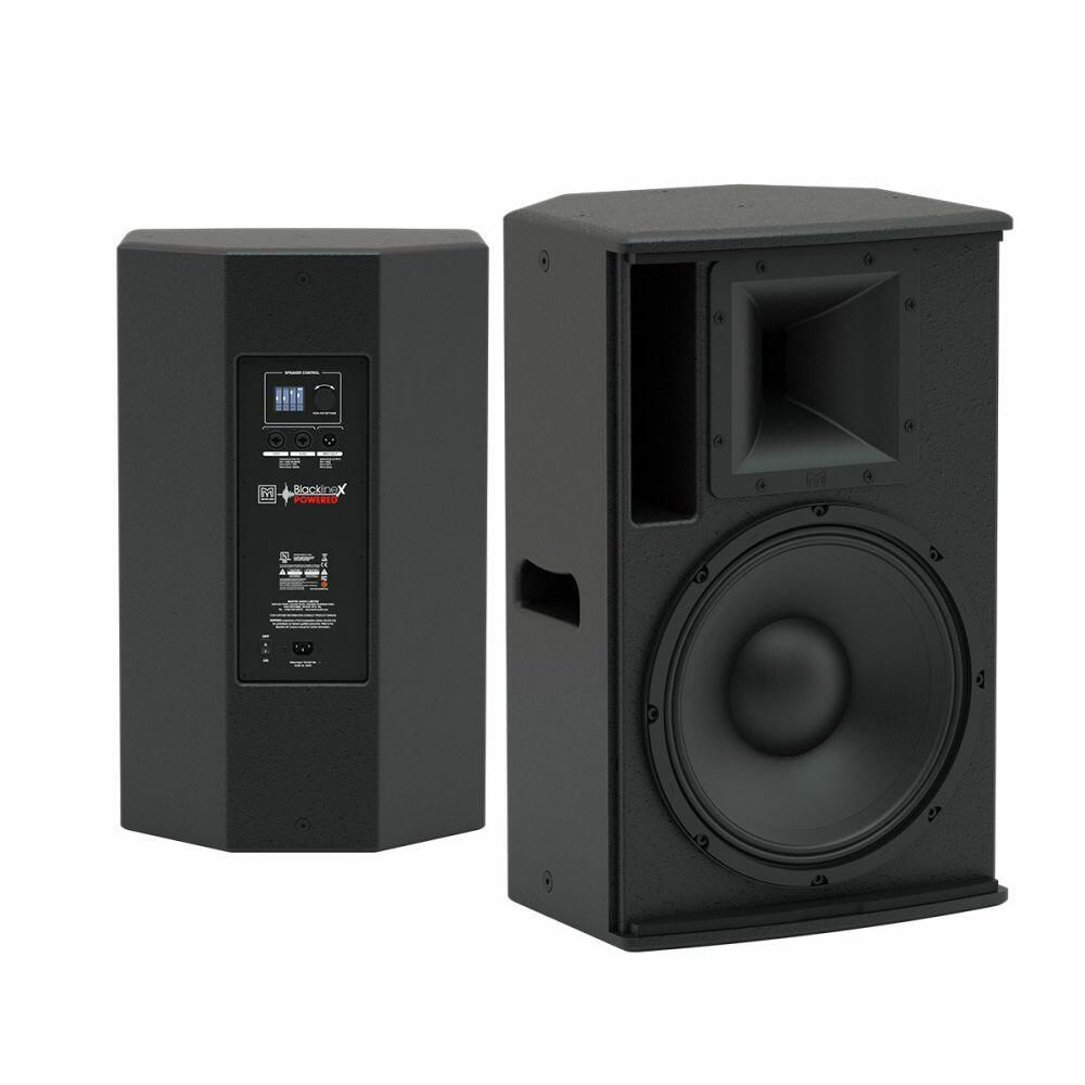 Martin Audio XP12 Blackline XP 12 2-Way Powered Loudspeaker 1300W Black