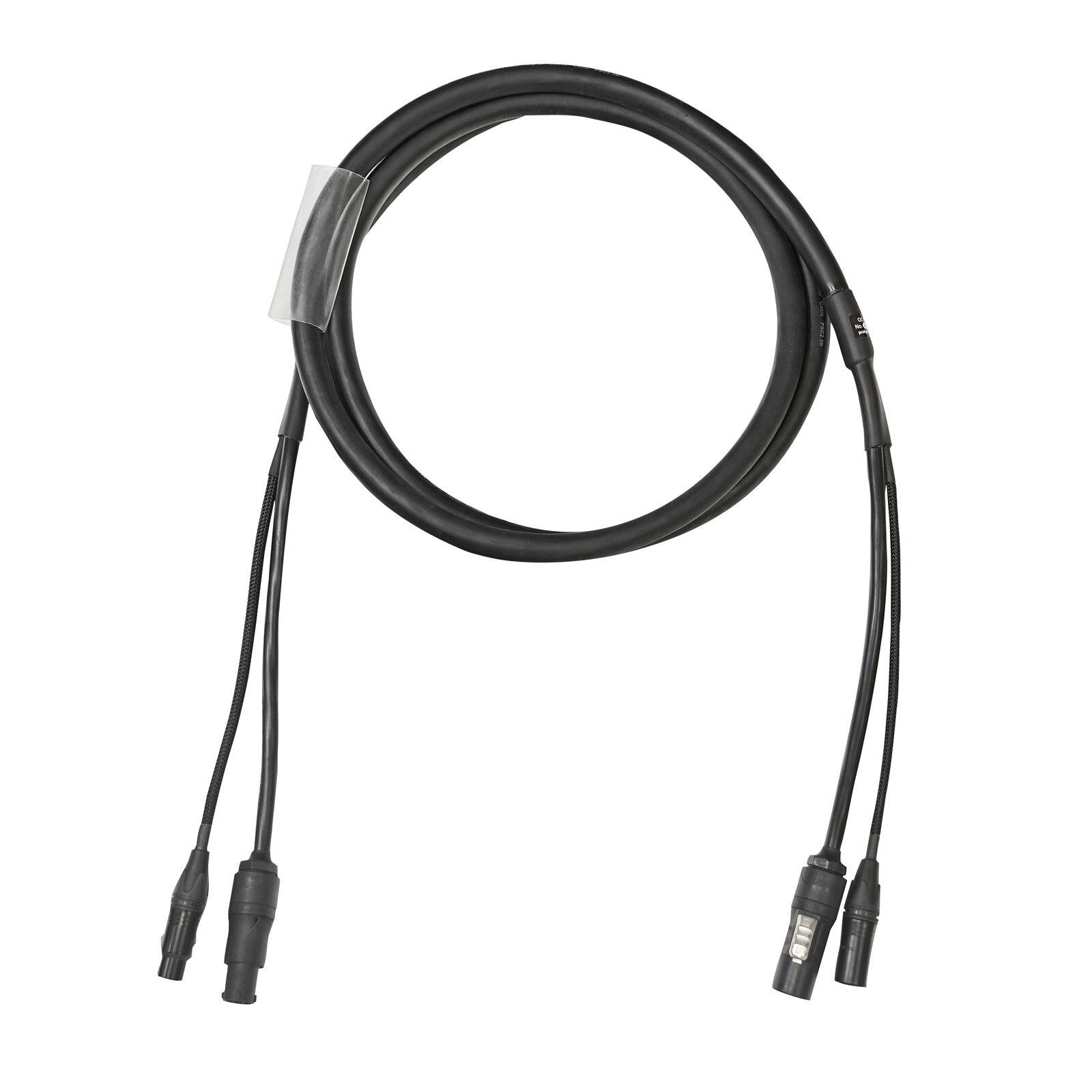 Elumen8 2m Combi 2.5mm Neutrik powerCON TRUE1 / 3-Pin DMX Cable