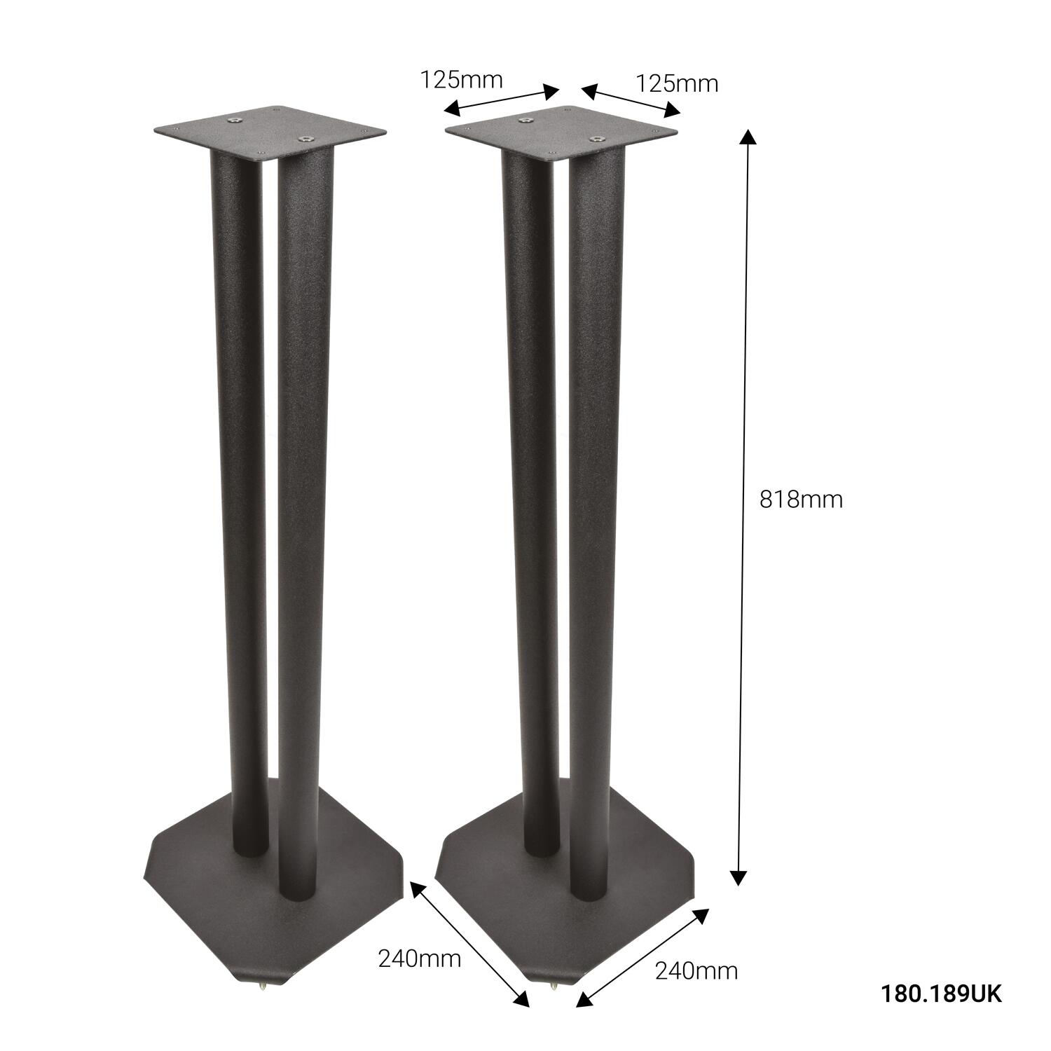 QTX SM-STAND Studio Monitor Stand