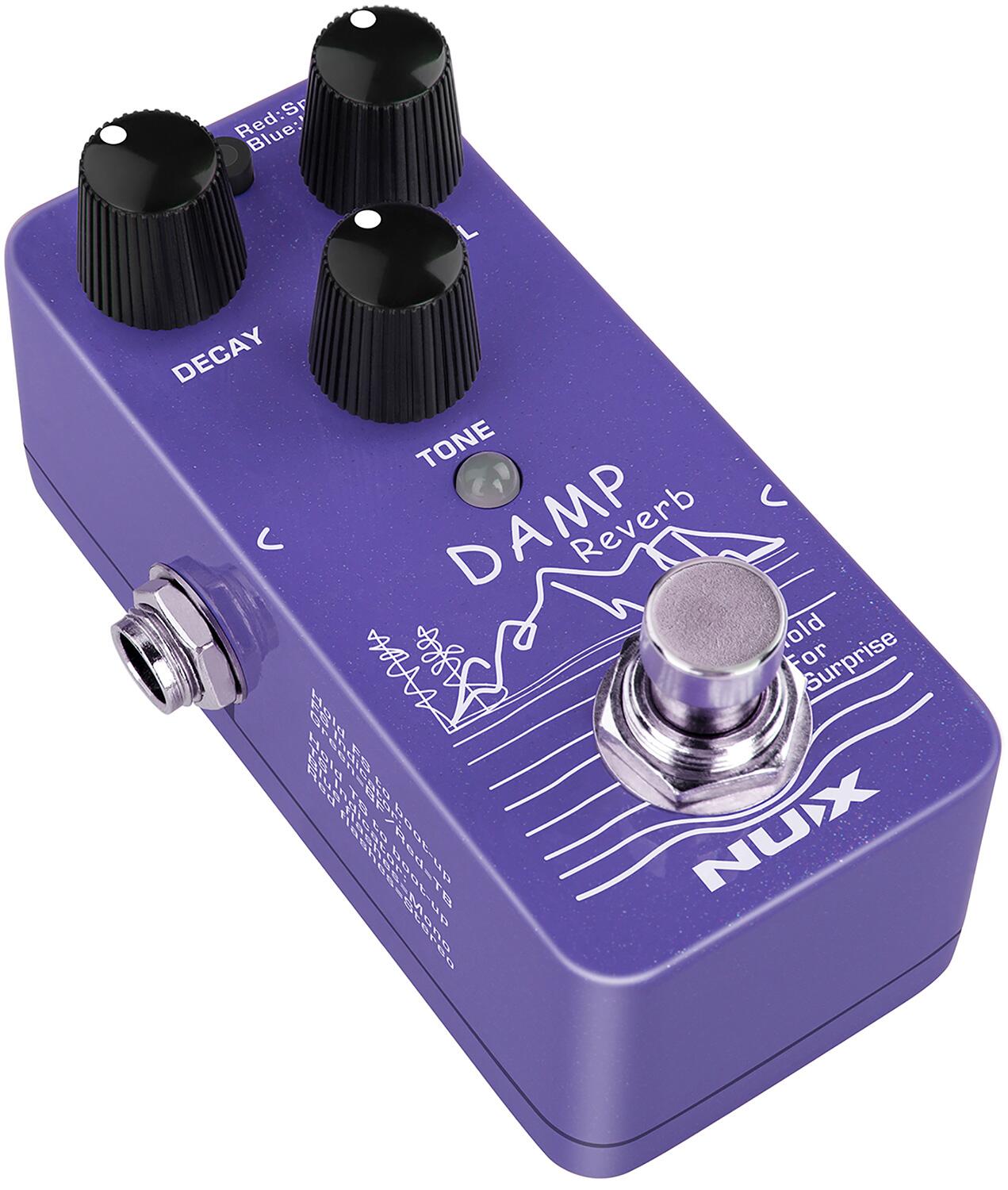Nux Damp Digital Reverb Pedal - 173.554UK