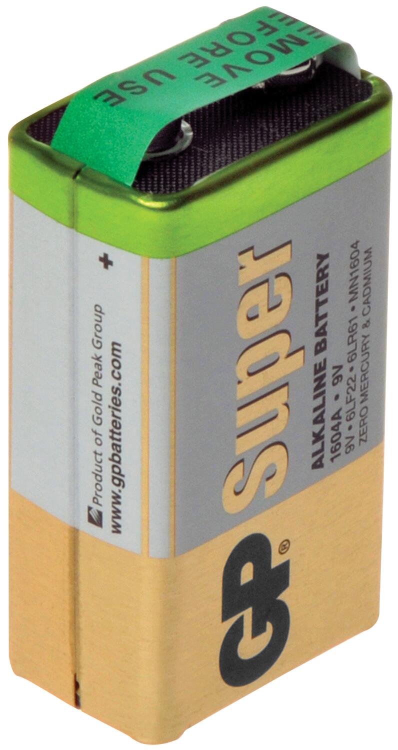 GP Batteries GP Alkaline bulk 9V(PP3) - 10pcs