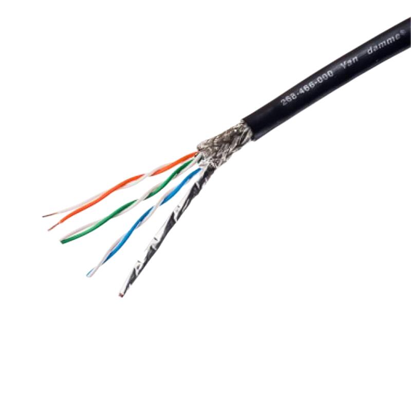 Van Damme TourCat Cat 6A flexible S/FTP 100m Reel (268-466-000)