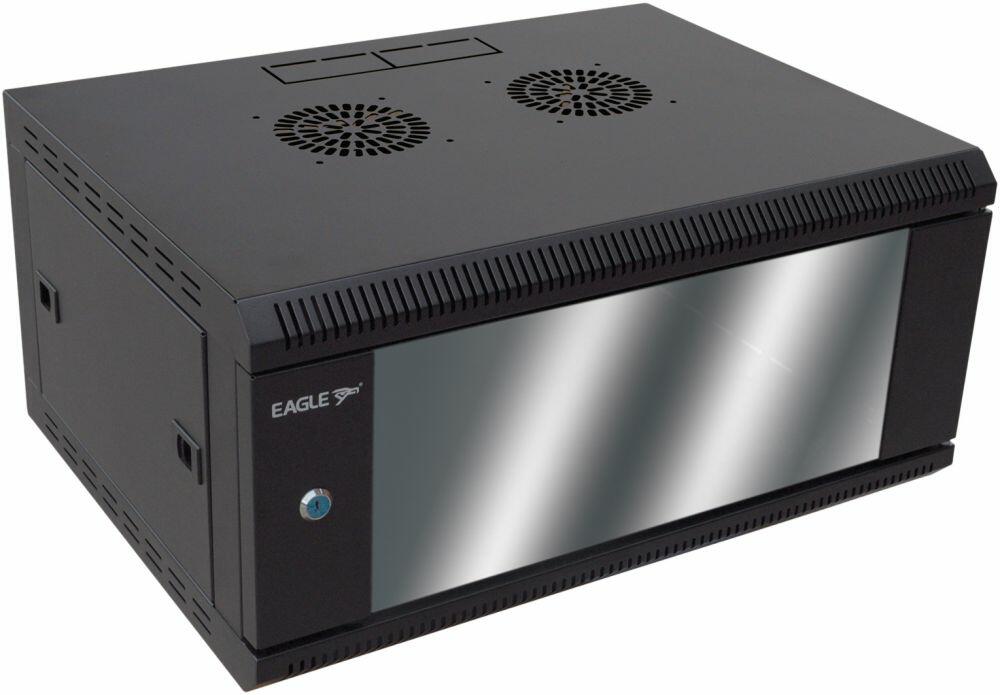 Eagle 4U Wall Mounting Rack Cabinet 450mm Deep (P721)