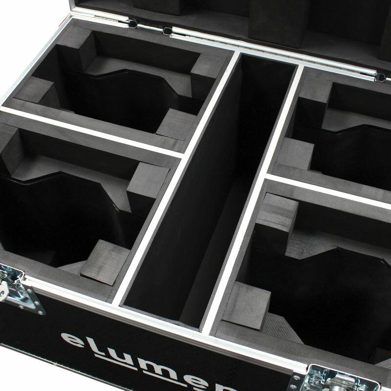 eLumen8 Quad 1RE Beam Flight Case