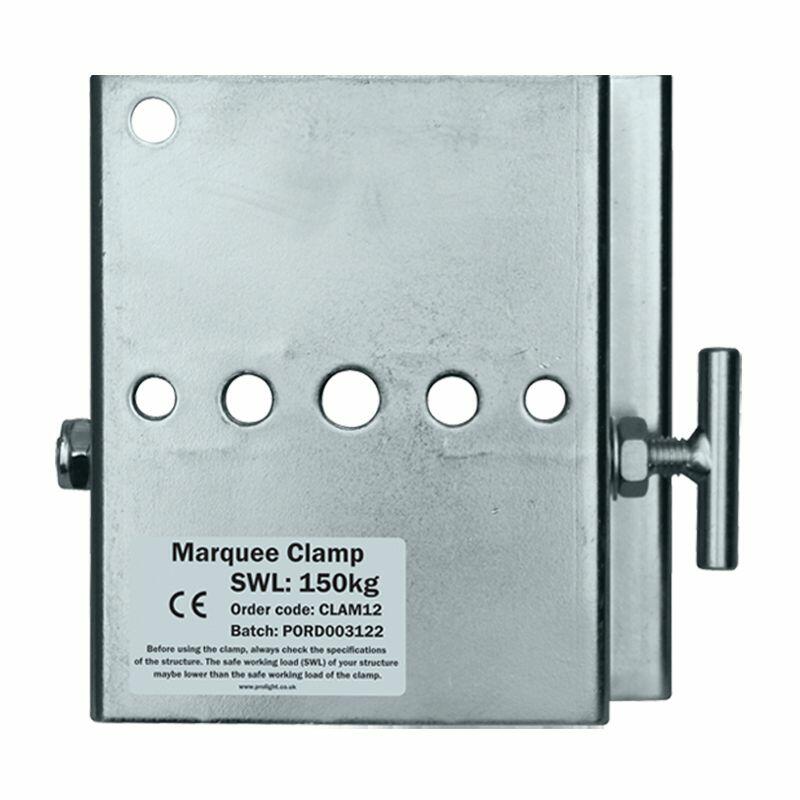 Equinox Marquee Cader / Kader Clamp 150kg SWL Zinc