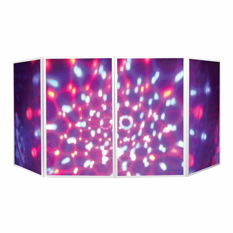 Equinox Foldable DJ Screen White MKII