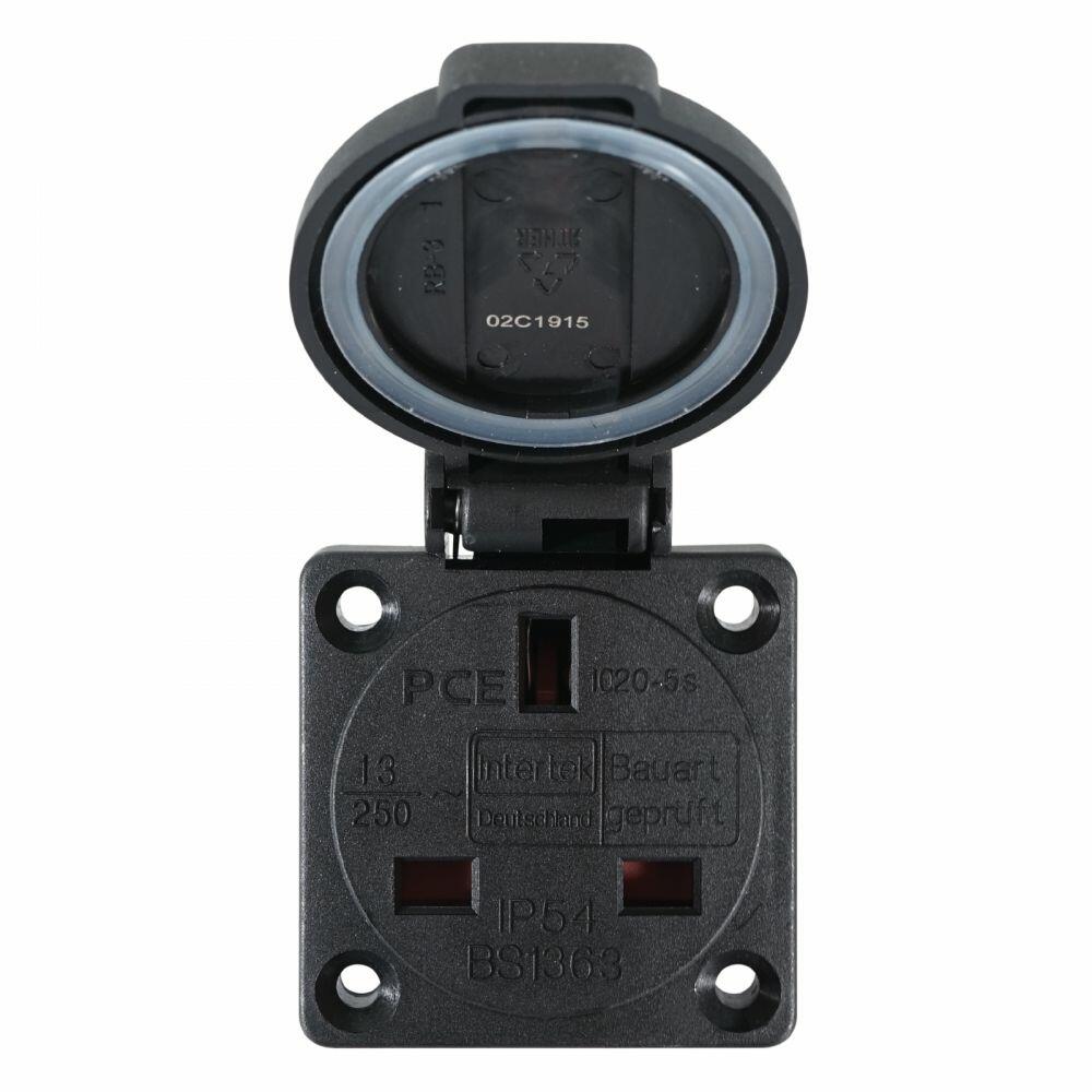 PCE 13A Panel Mount Socket - 1020-5s