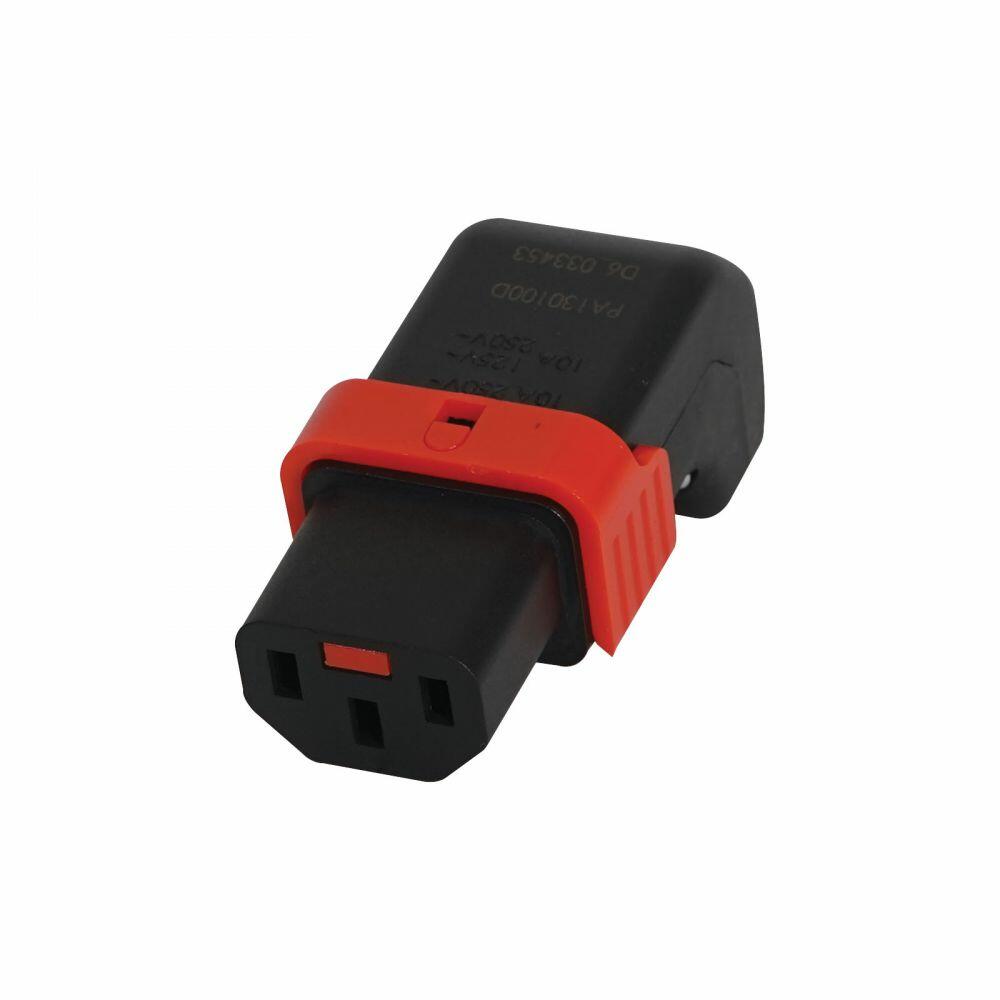 IEC LOCK IEC C13 Rewireable Socket (Up/Down)