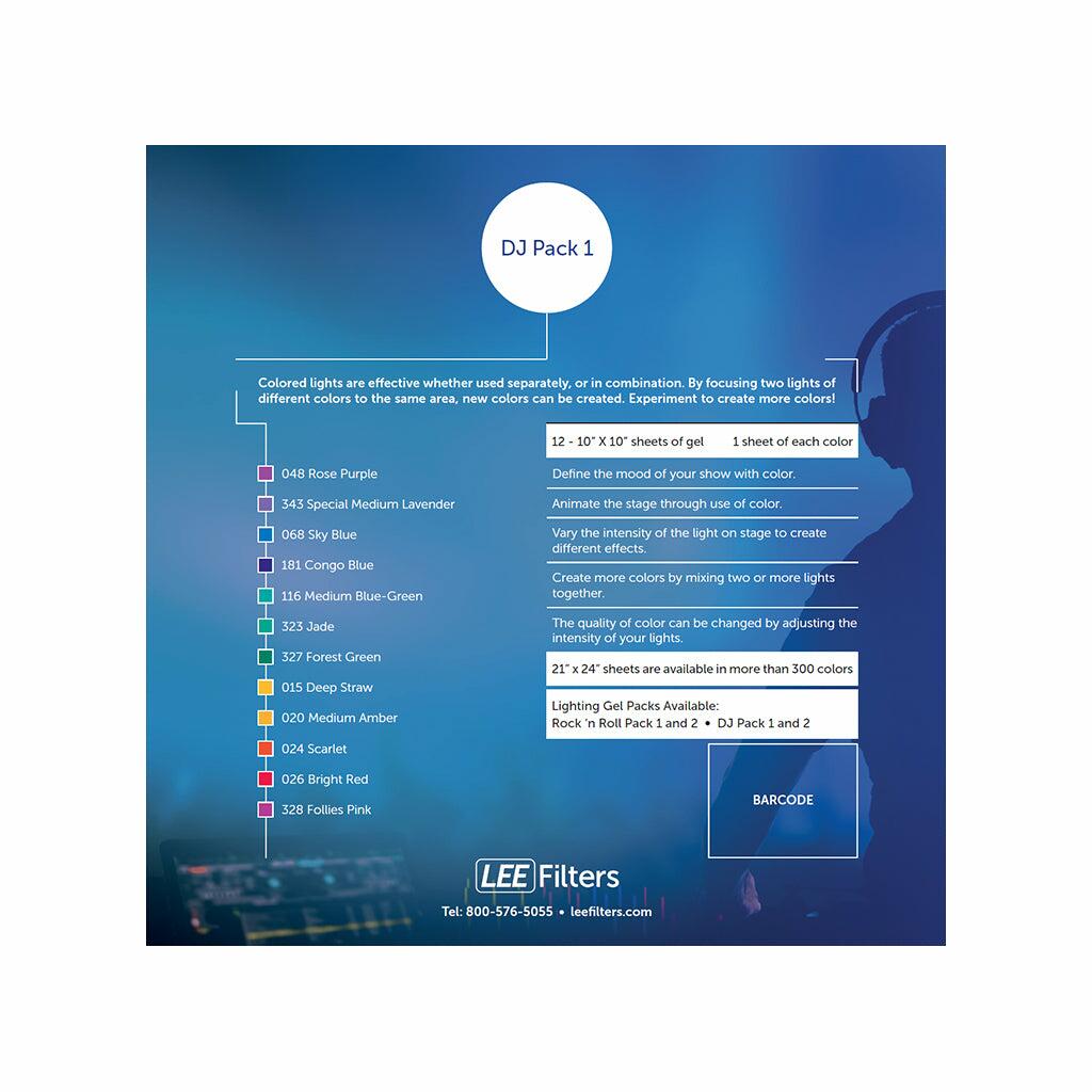 LEE Filter Disc Jockey Pack 1