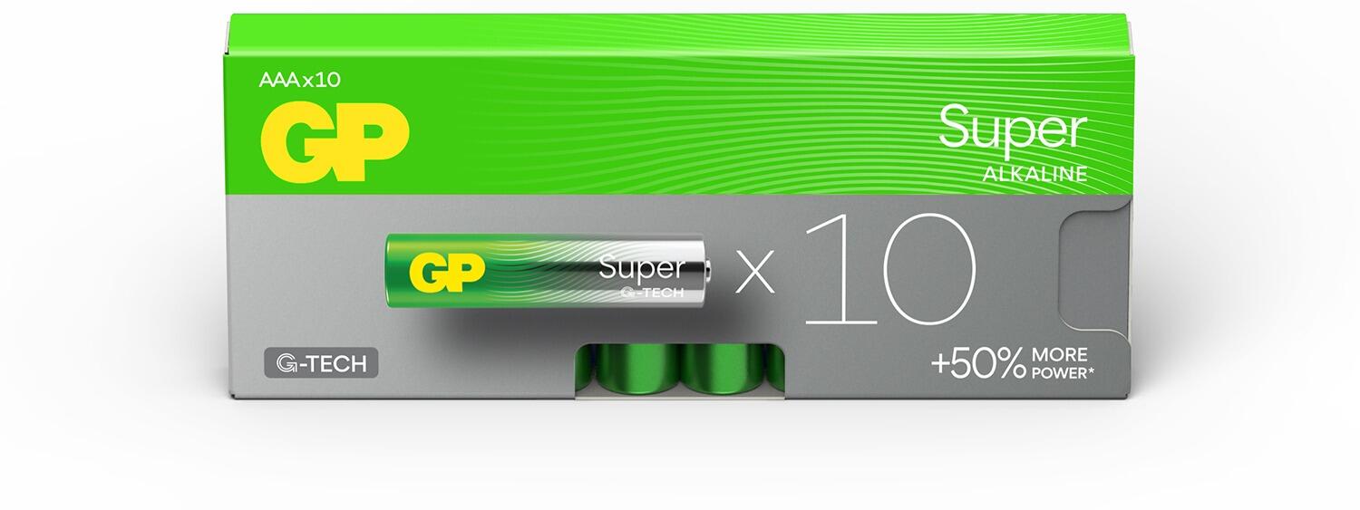GP Batteries GP Alkaline bulk pack AAA - 10pcs