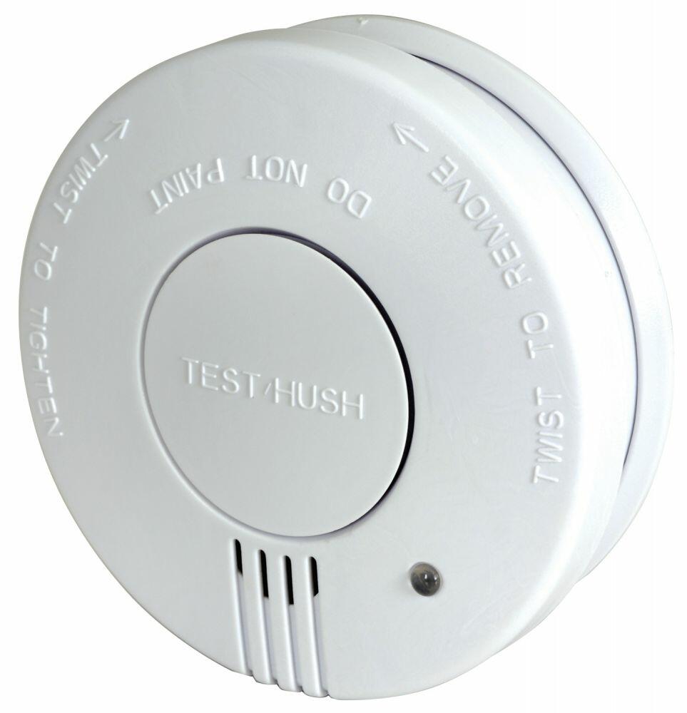 Mercury SD102P Smoke detector w/hush button - 350.126UK