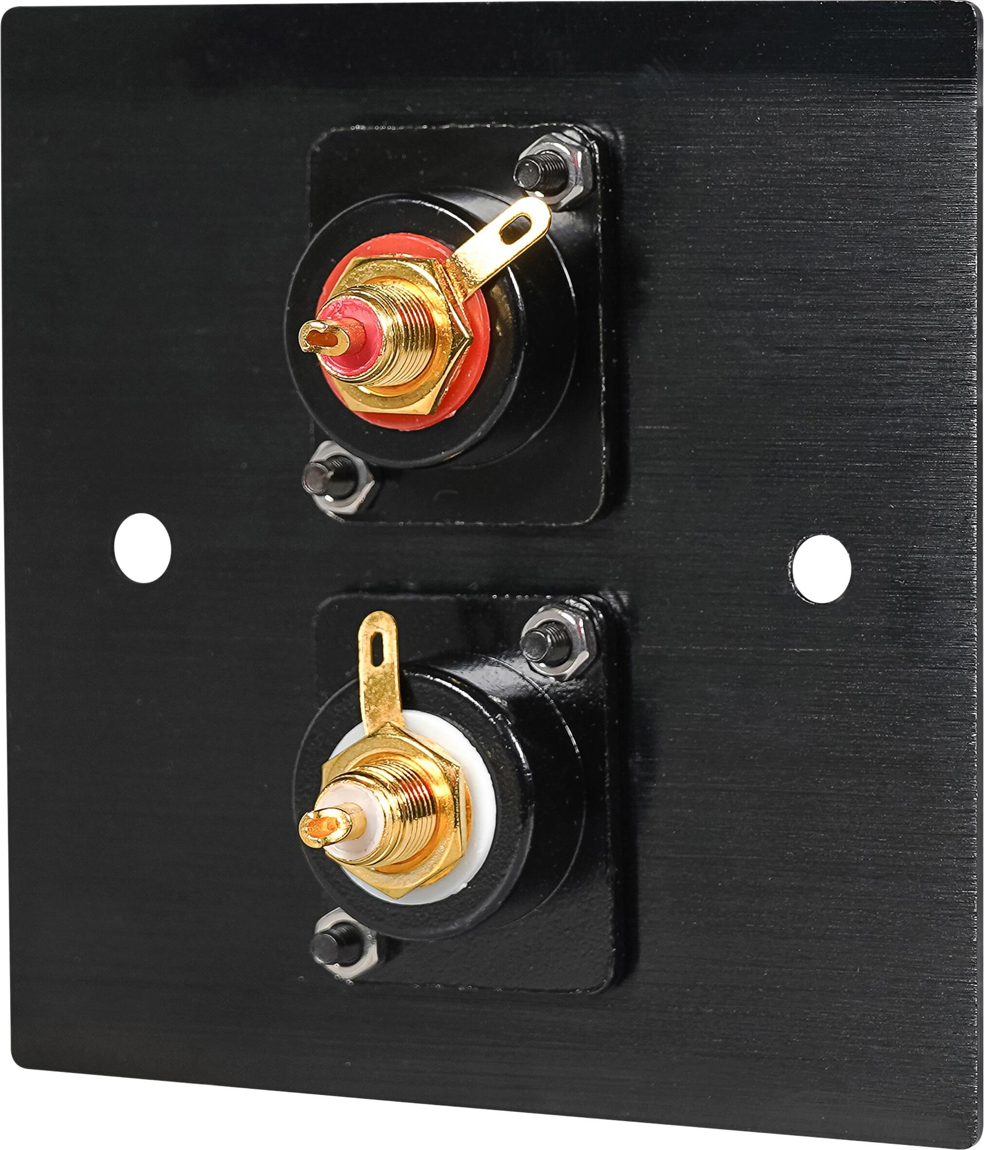 Eagle 2 x Phono Socket Wall Plate, F267VQ
