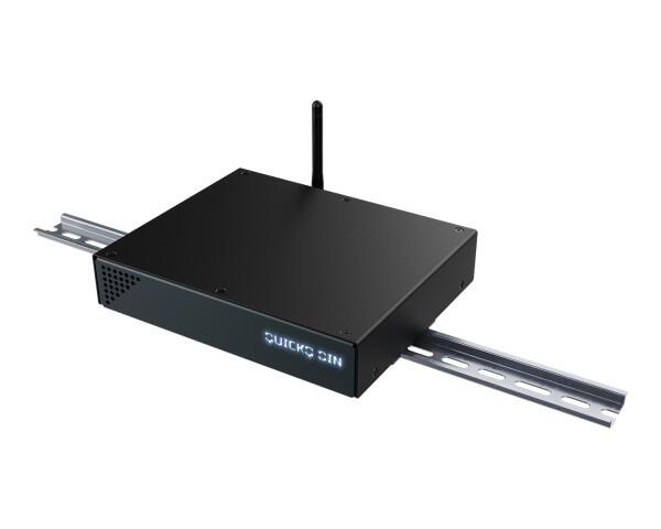 Chamsys Quick Q DIN, 4-Universe WiFi + 4 x 10 Sene Port DIN Rail Mount
