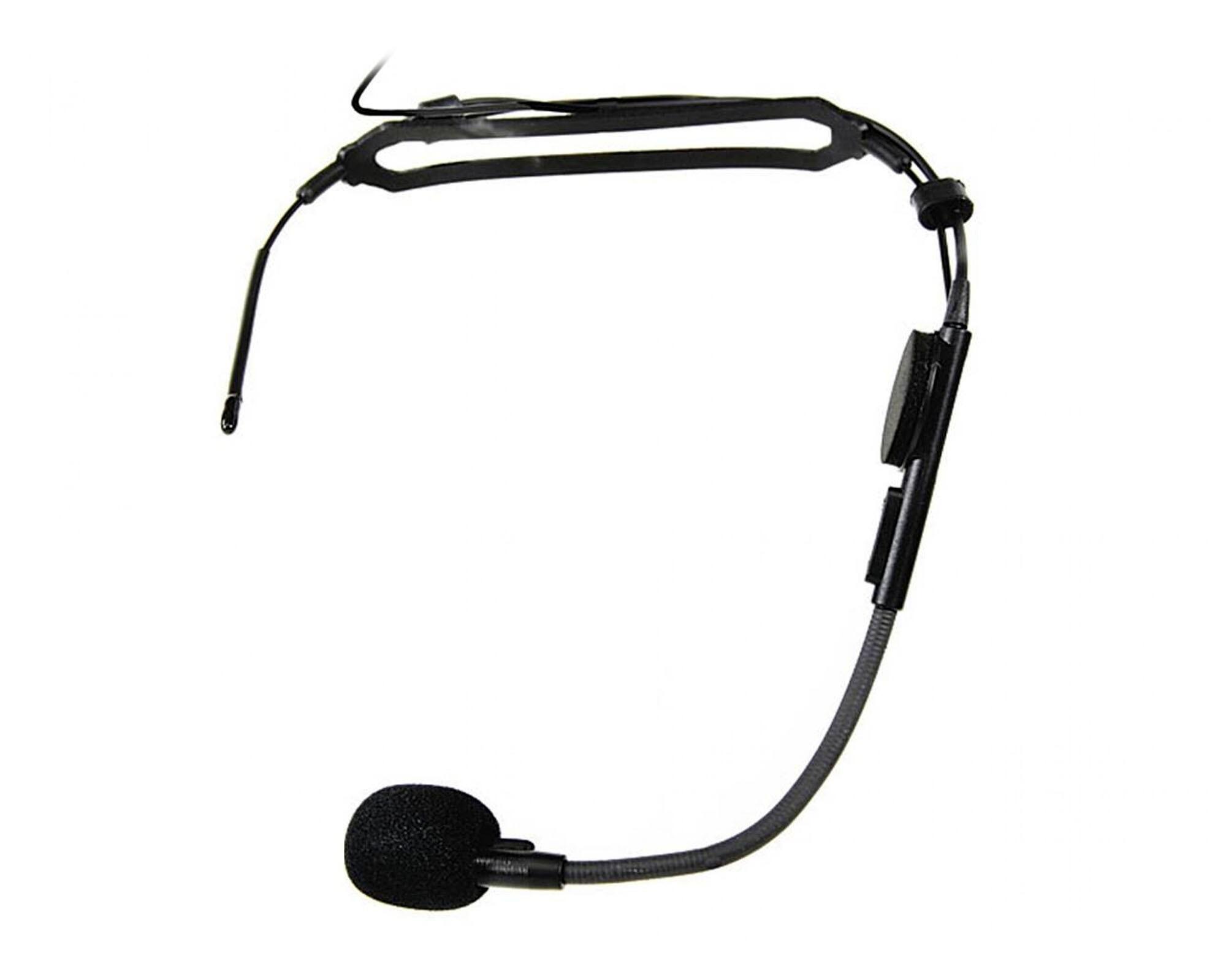 Trantec TS33 (HM33) Headworn Microphone (4-Pin Lemo), Black