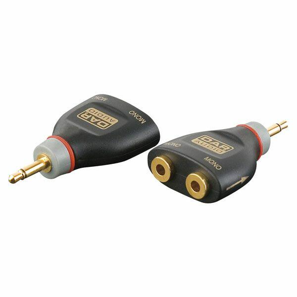DAP 2p mini-Jack M/2x 2p mini-jackfemale adapter