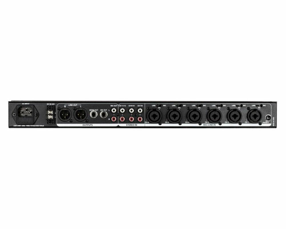 RCF PR4093 Installation Audio Mixer 1U