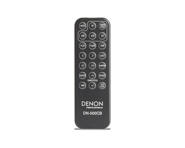 Denon DN500CB Pro CD/MP3/USB/Bluetooth Player Bal XLR/RCA 1U