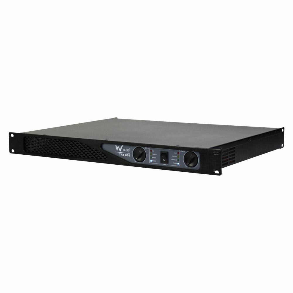 W Audio TPX 650 2 X 325W Power Amplifier