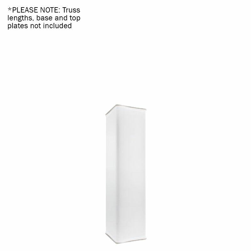 LEDJ White Tri Truss Sleeve/Sock, 1m, LEDJ243